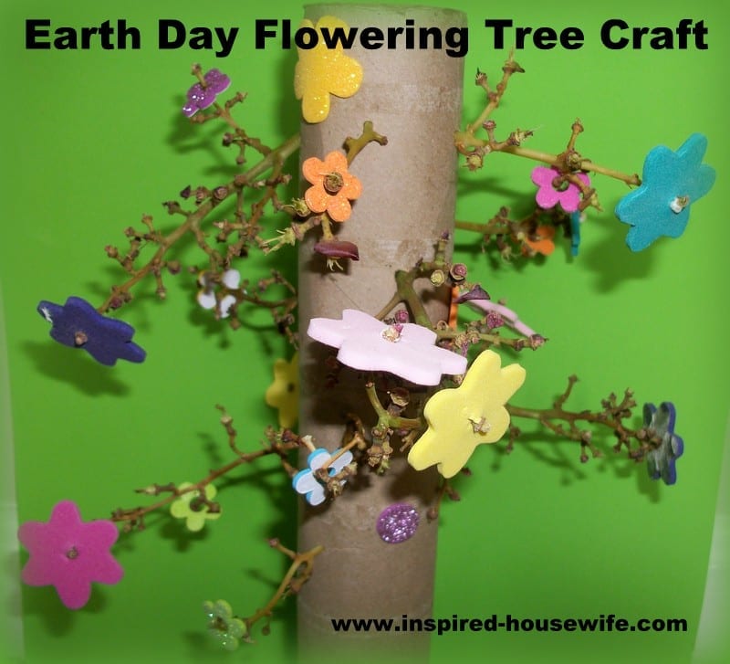 Earth Day Flowering Tree Craft